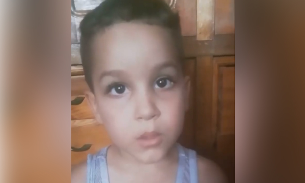 Te conmoverá el mensaje de Harrison, un niño cubano que pide a Biden y ...