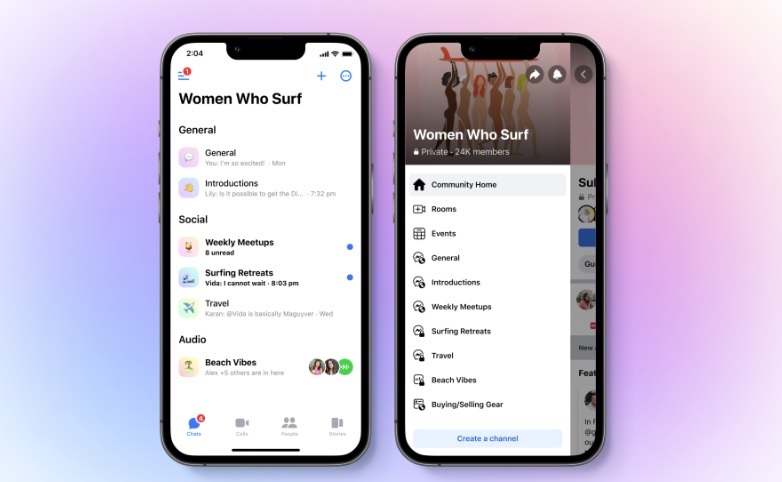 Meta probará en Messenger los Community Chats - 15 minutos