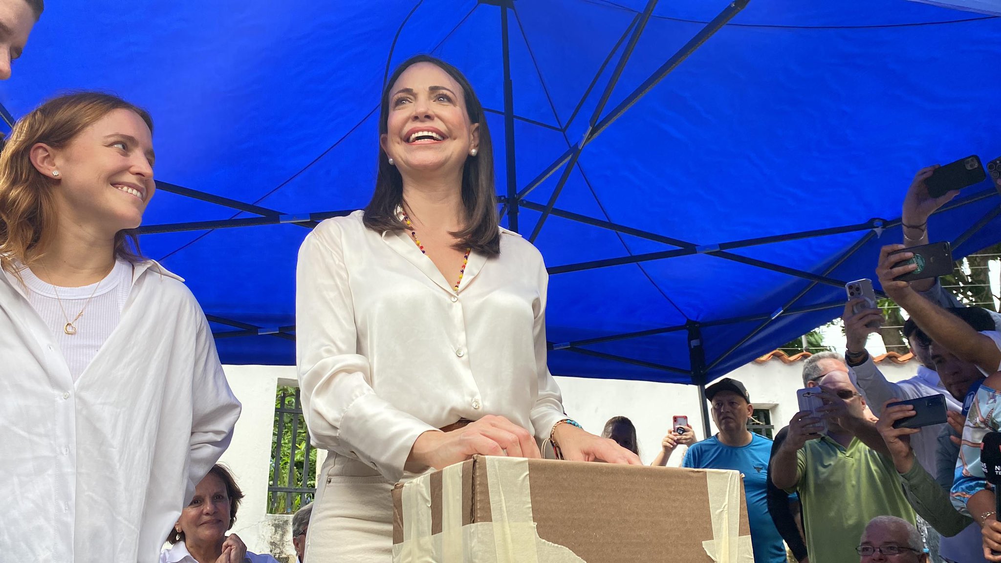 "En 2024, vamos a ganar", exclamó María Corina Machado al celebrar su ...